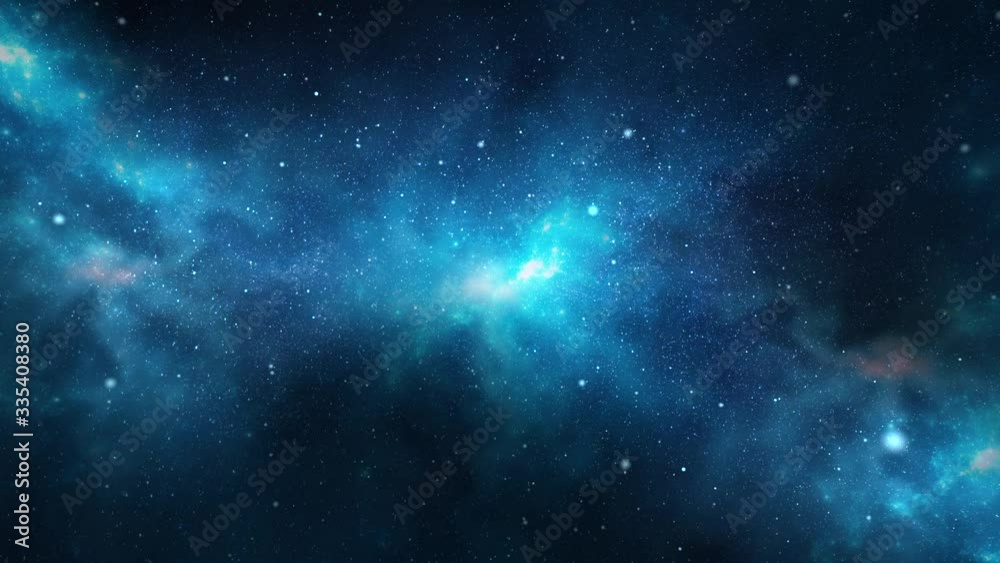 Planets and galaxy science fiction Deep Space star field 4K Loop ...