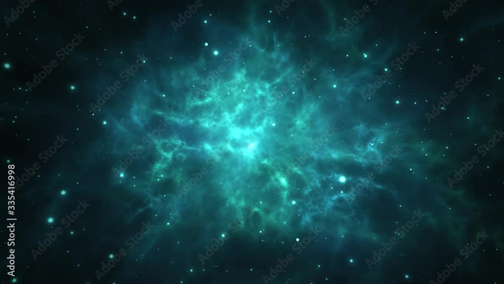 Planets and galaxy science fiction Deep Space star field 4K Loop ...