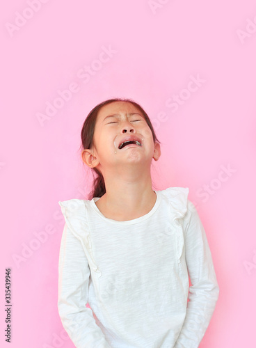 Little Japanese Girl Crying