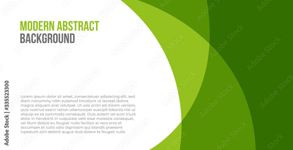 simple green and white background presentation . modern and clean green ...