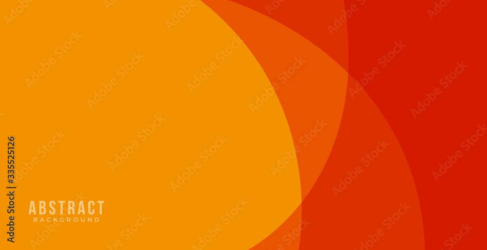 orange background design . abstract orange banner vector illustration ...