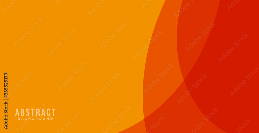 orange background design . abstract orange banner vector illustration ...