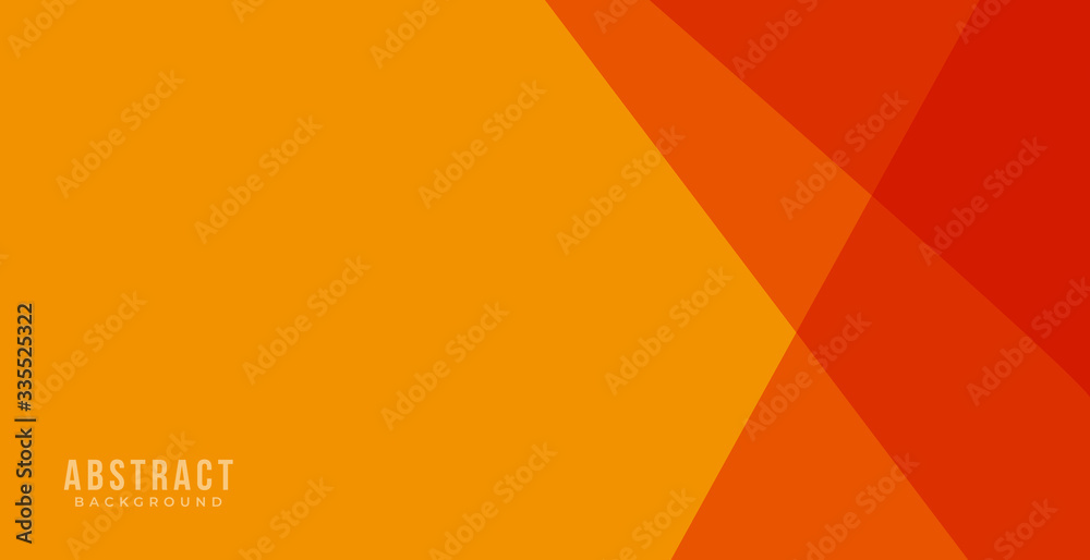 orange background design . abstract orange banner vector illustration ...