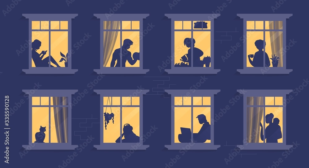 Neighbor Watching Neighbor