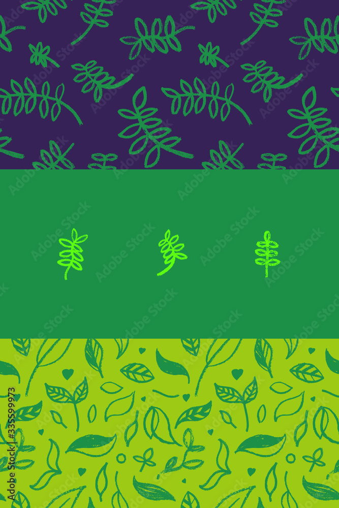 Healthy eating background. Vegetal pattern for banner design with hand ...