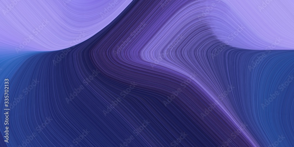 graphic design background with abstract waves illustration with dark ...