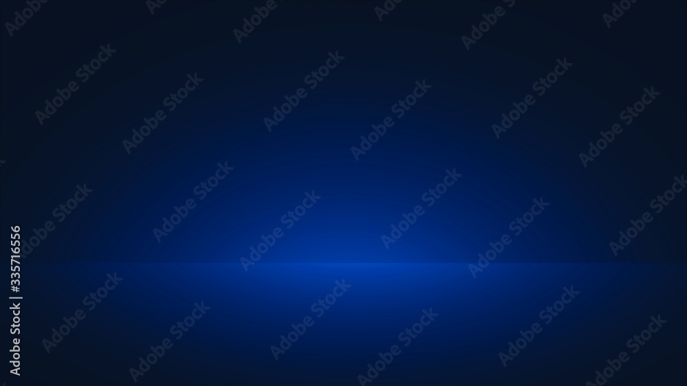 blue empty room background , free space for design illustration vector ...