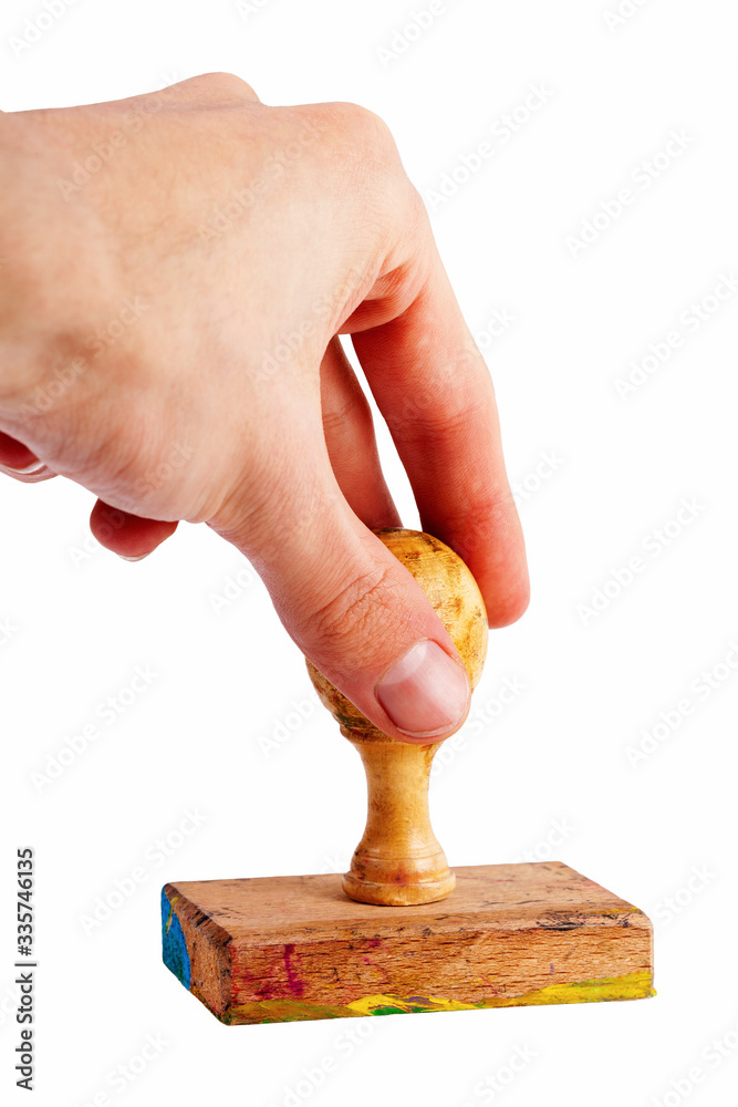 Hand Stamp Clipart Images