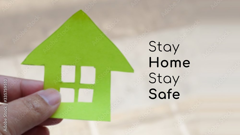 Let's Stay Home to reduce risk of infection and spreading the virus ...