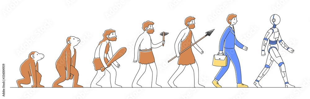 Caveman Evolution Timeline