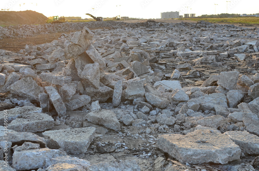 Natural gray gypsum stones. Gypsum stone is a soft sulfate mineral ...