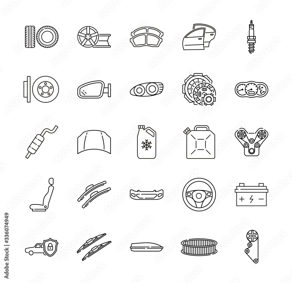 Auto Parts Store Icon