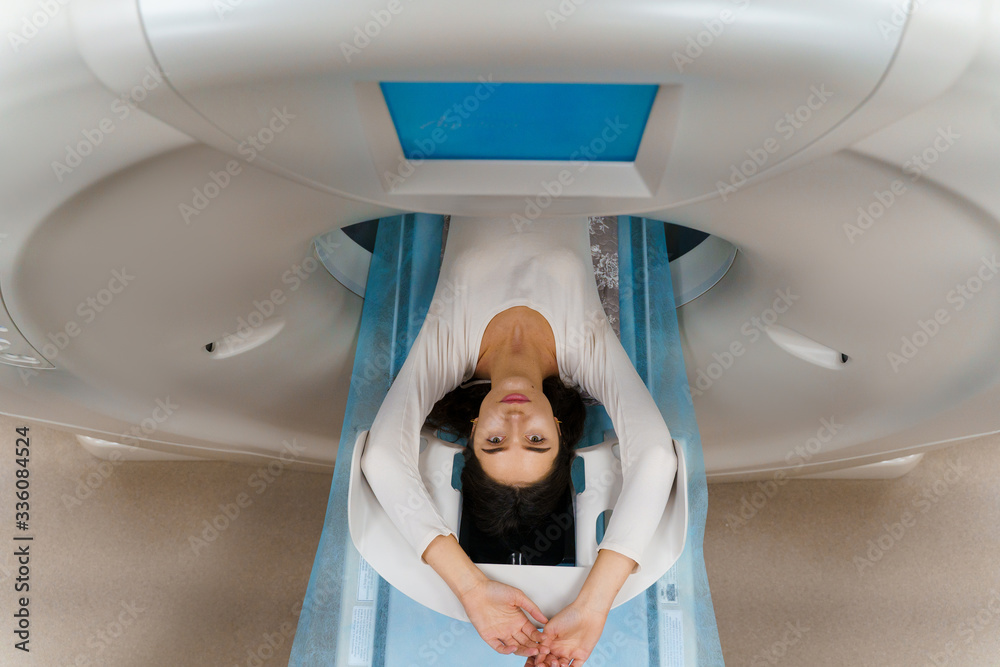 Computed tomography of the pelvis and hard tissues for women. CT scan ...