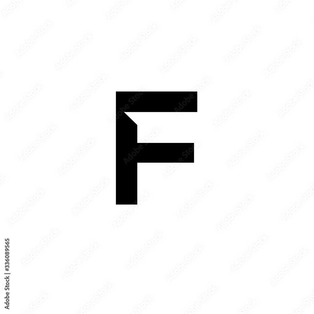 logo inisial F icon vector Stock ベクター | Adobe Stock