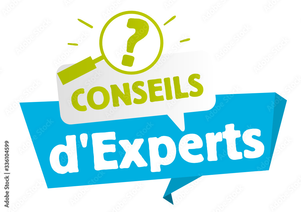 Conseils d'experts Stock Vector | Adobe Stock
