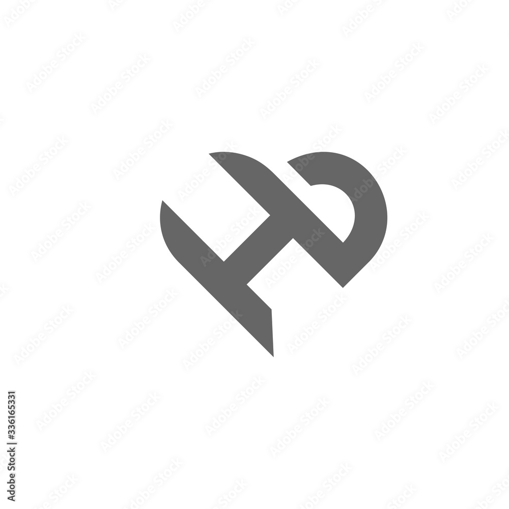 logo HB icon vektor Stock Vector | Adobe Stock