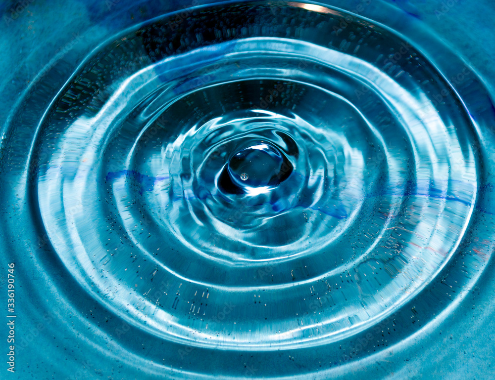 abstract blue water ripple Stock Photo | Adobe Stock
