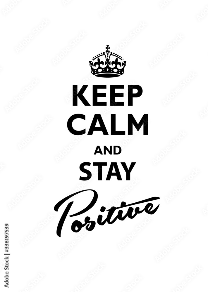 Keep Calm And Stay Strong Background