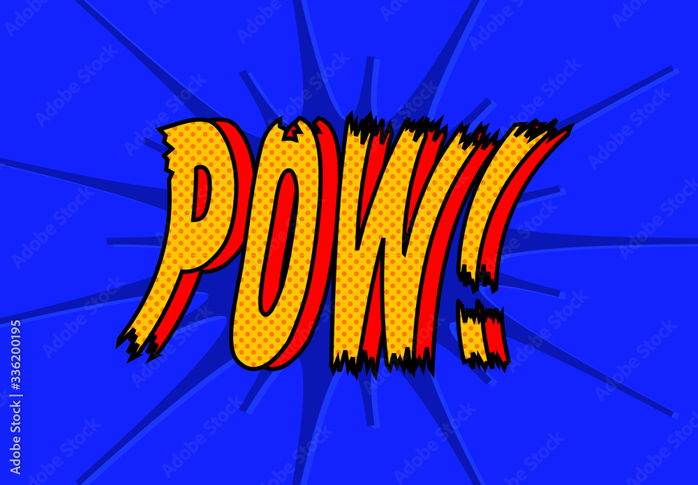 Comic Style Text Effect Mockup Stock Template | Adobe Stock