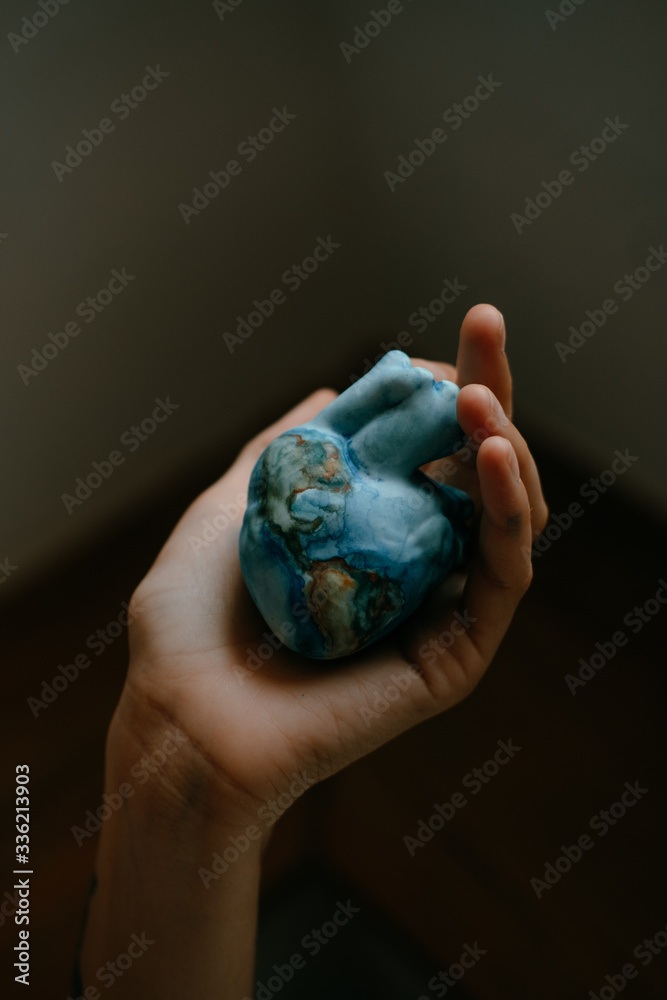 heart earth Stock Photo | Adobe Stock