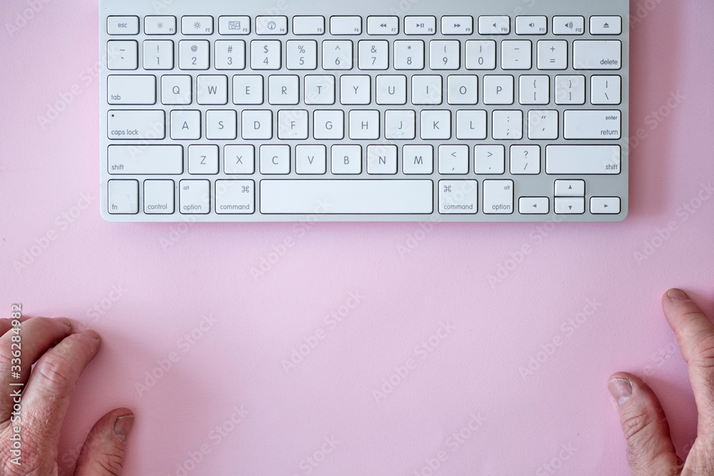 Wireless Keyboard Stock Photo | Adobe Stock