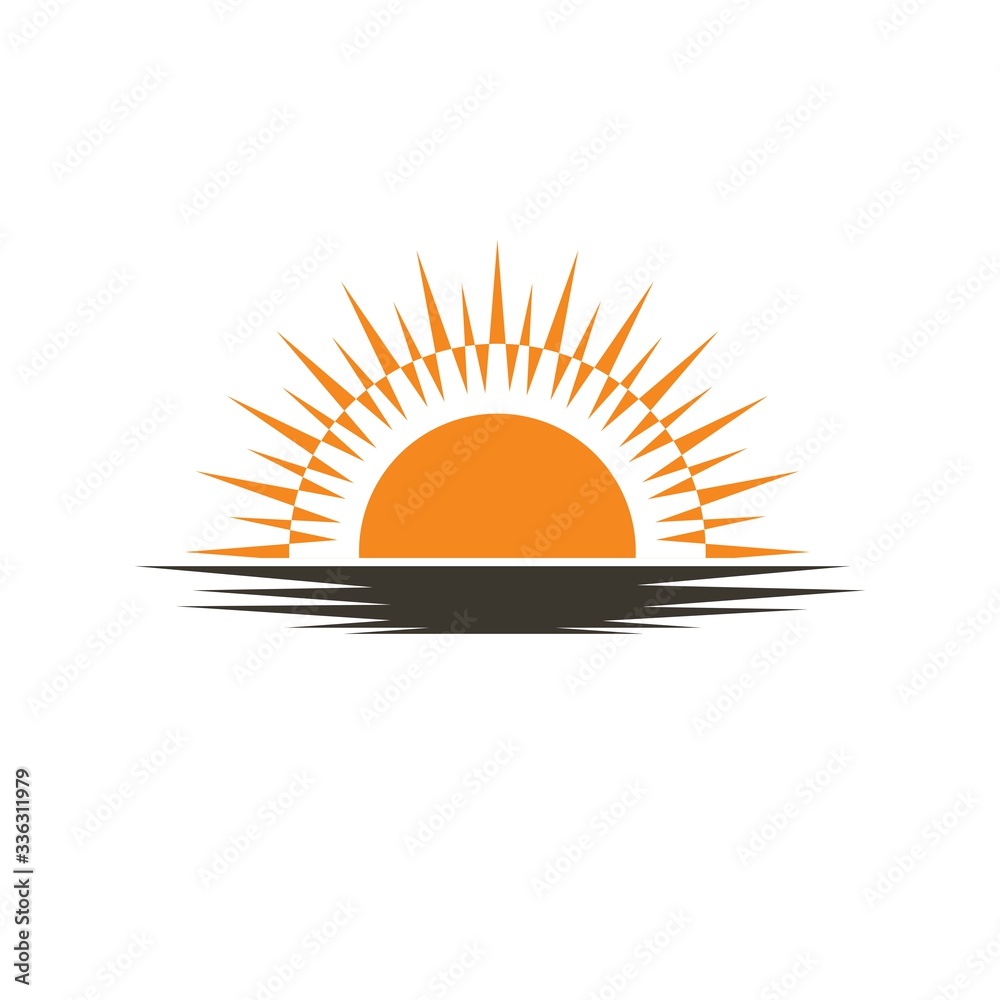 Sunrise Vector Logo