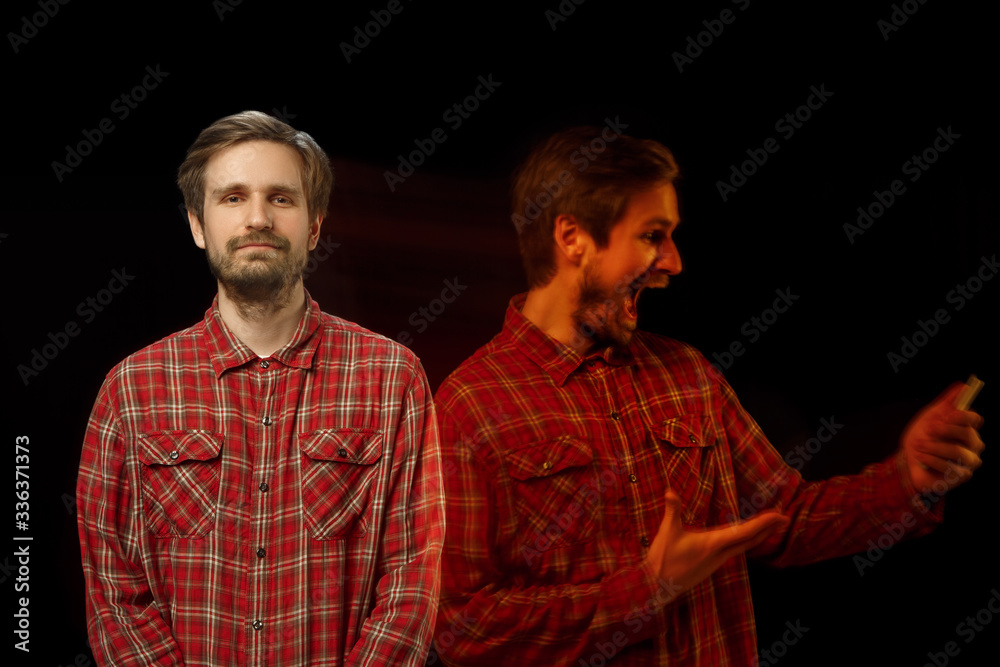 Calm outside, winner crazy inside. The versatility of man - opened ...