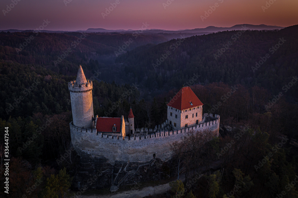 Kokorin Castle is a castle located northeast of Melnik, Czech Republic ...
