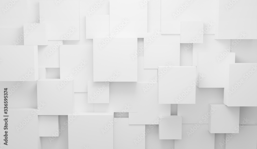 abstract white light on wall background texture with geometric shape ...