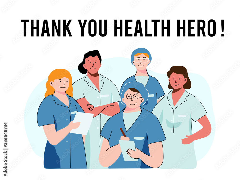 Thank you doctor and Nurses and medical personnel team for fighting the ...