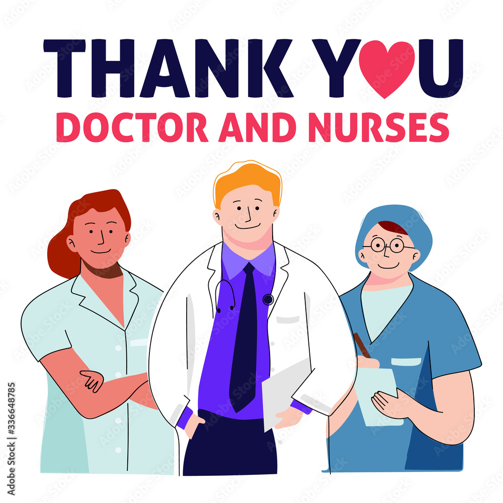 Thank you doctor and Nurses and medical personnel team for fighting the ...