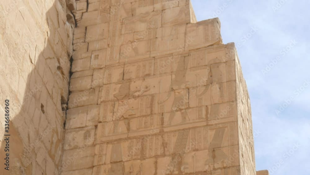 Remnants of the Wall in the Temple. There Are Very Well Preserved ...