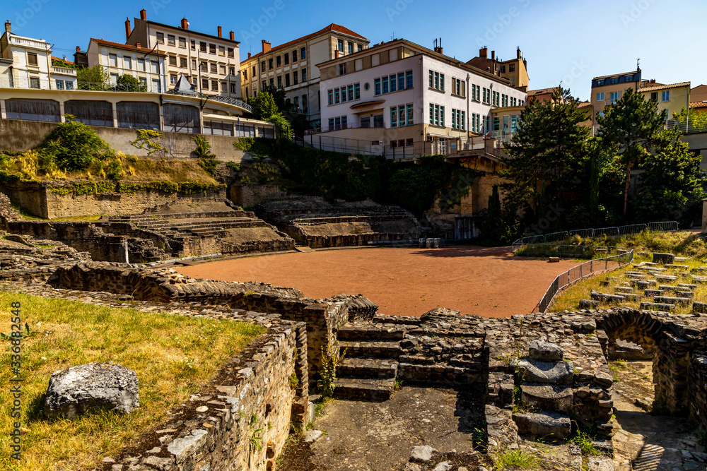 Amphitheatre of the Three Gauls, Built in 19 AD, this Roman ...