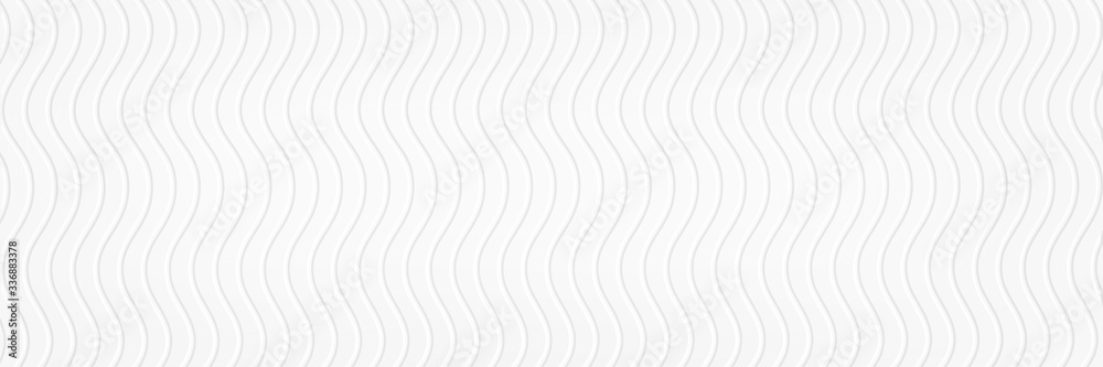 abstract white background pattern with curvy waves or wavy lines in ...