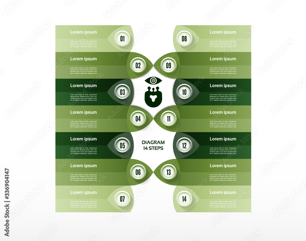Vector progress background. Template for diagram, graph, presentation ...