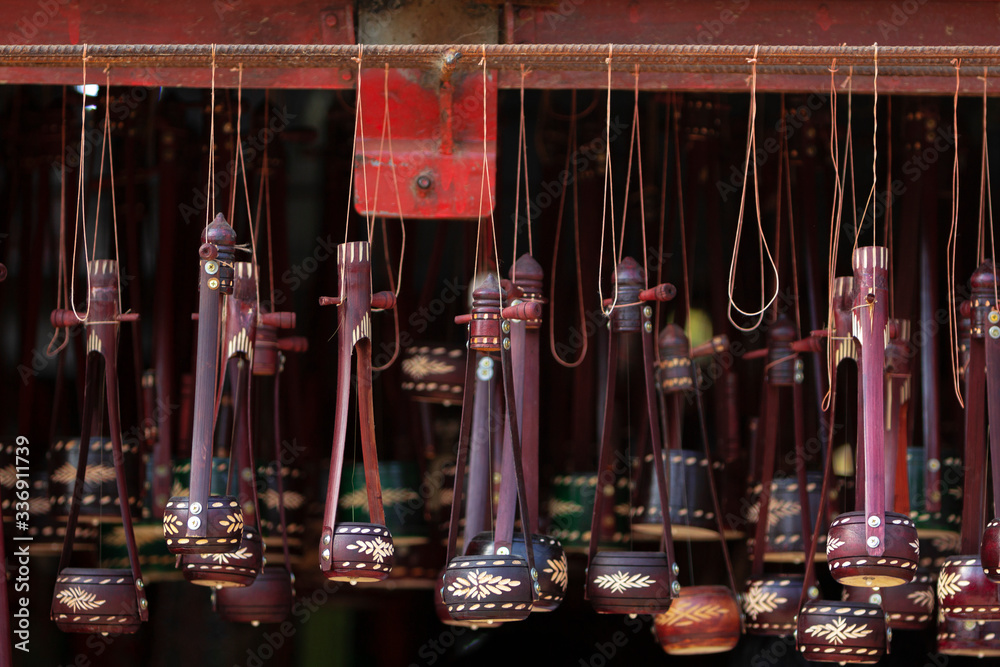 The traditional ektara of Indian sub-continent Stock Photo | Adobe Stock