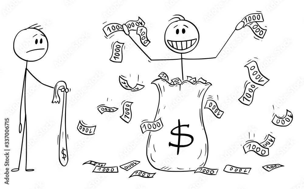 Vector cartoon stick figure drawing conceptual illustration of man ...