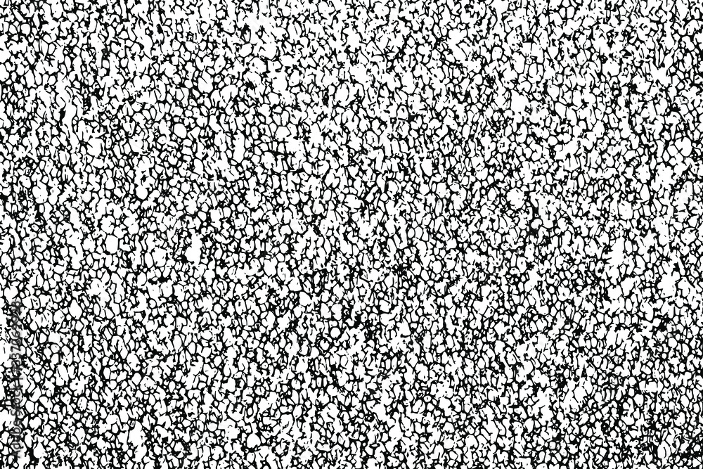 Grunge texture of an uneven rough surface with pores of different sizes ...