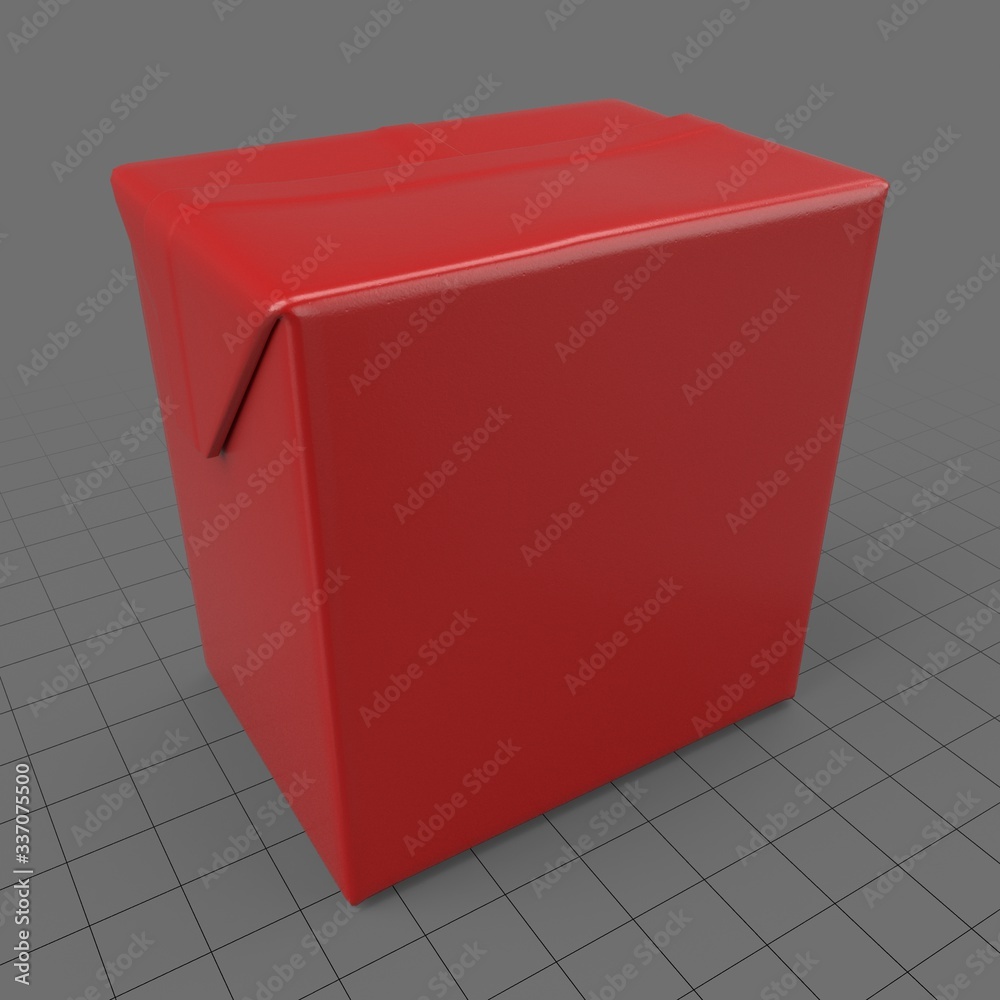 Cardboard box packaging Stock 3D asset | Adobe Stock