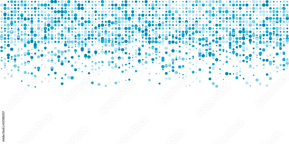 Modern blue abstract dot background for presentation design, banner ...