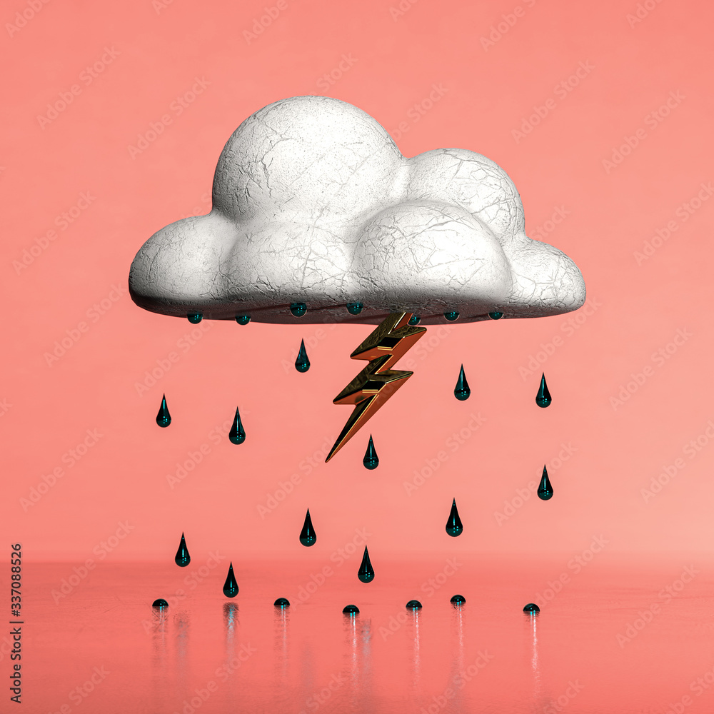 Rain Cloud Stock Photo | Adobe Stock