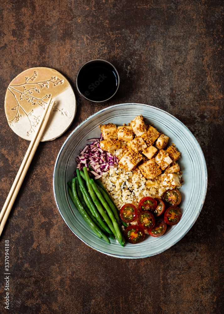 Poke bowl Stock Photo | Adobe Stock