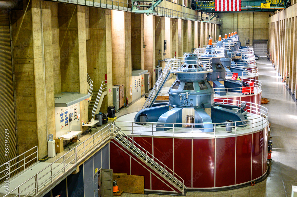 Hoover Dam Hydroelectric Turbine