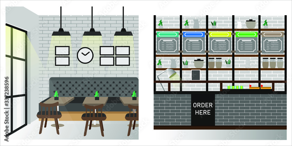 Simple Coffee Shop Design