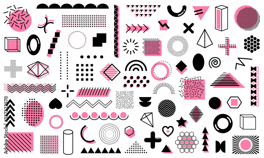 Simple Graphic Design Shapes