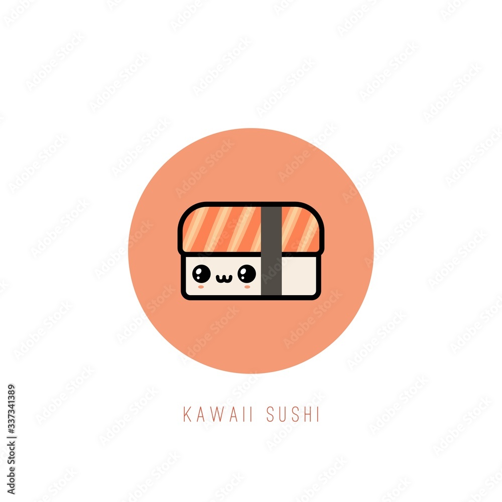 Cute Sushi With Faces