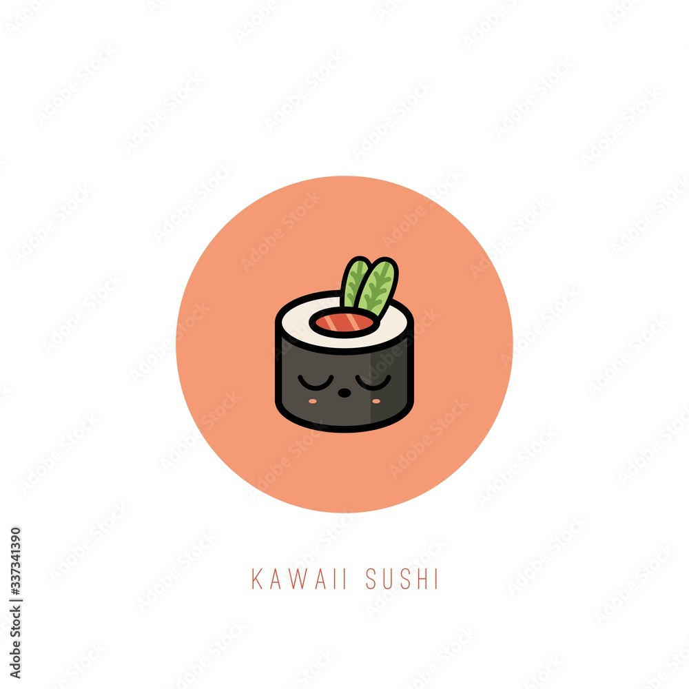 Cute Anime Sushi