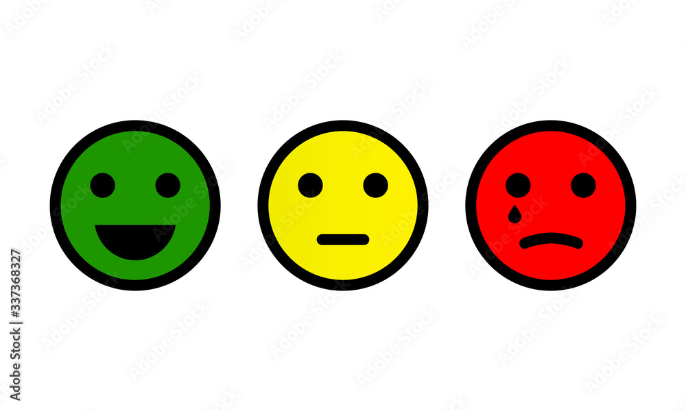Emotion feedback scale. Smile, emoji or faces with emotions of joy ... Emotion feedback scale. Smile, emoji or faces with emotions of joy ...