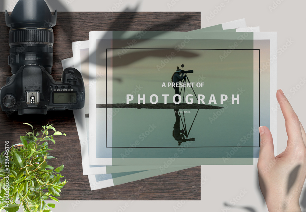 Landscape Photography Layout Stock Template | Adobe Stock