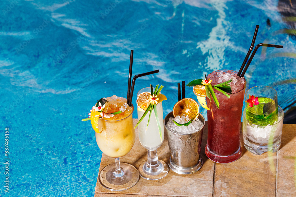 Hotel cocktails and mocktails refreshments perfect for summer. Beverage ...